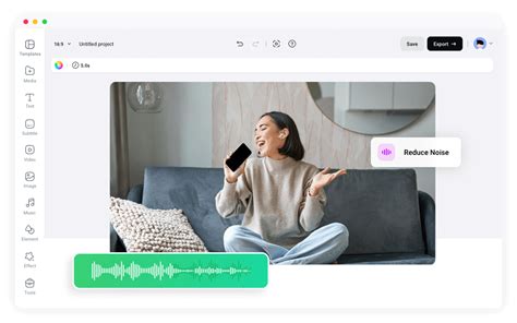Remove Background Noise From Audio Audio And Voice Cleaner Flexclip