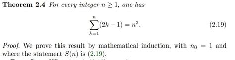 Solved Exercise Find A Formula For The Sum Of The First Chegg Com