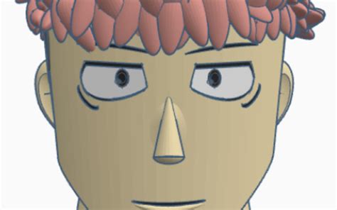 3d Design Yuji Itadori Jujutsu Kaisen Tinkercad