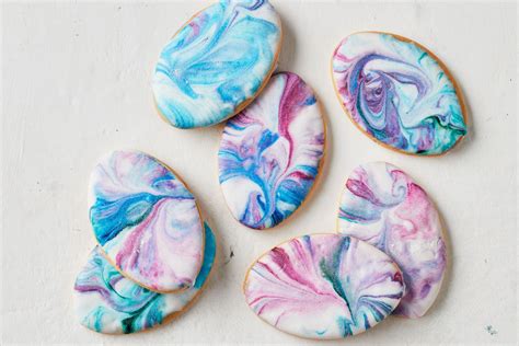 Marbled Egg Biscuits Recipe