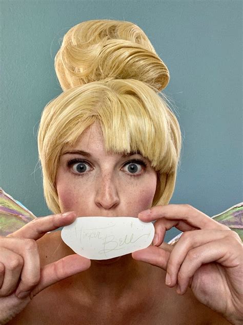 Tinker Bell Signature Sticker Etsy