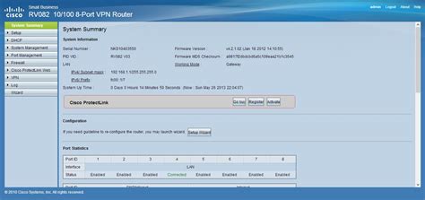 access the web configuration utility on rv016 rv042 rv042g and rv082