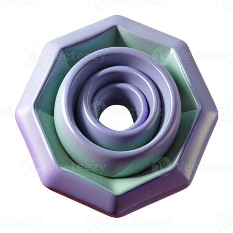 Fascinating Calm Futuristic Hexagon Spiral Crisp Edges Minimal Design With Scalable Design