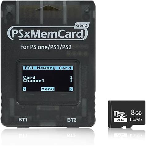 Amazon Com BITFUNX PSxMemCard Gen Memory Card Supports Firmware Upgrade Unlimited Storage