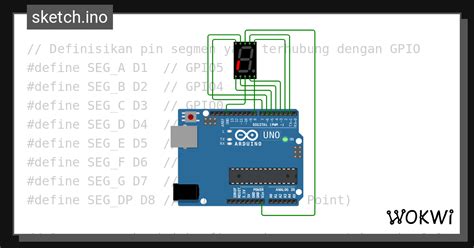 Sevseg Wokwi Esp32 Stm32 Arduino Simulator