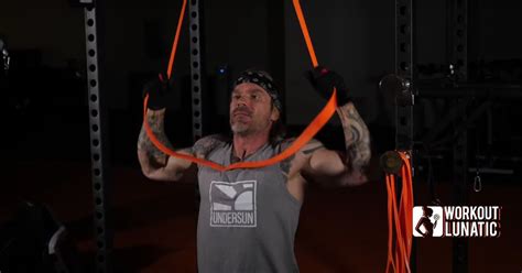 Lat Pulldown With Resistance Band How To Properly Perform