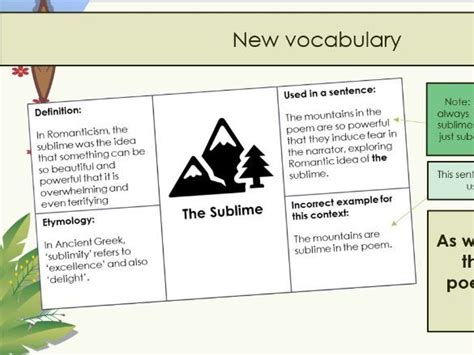 The Prelude William Wordsworth Teaching Resources
