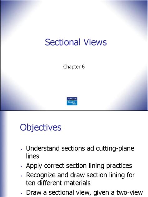 Chapter 6 Sectioning Pdf Technical Drawing Teaching Mathematics