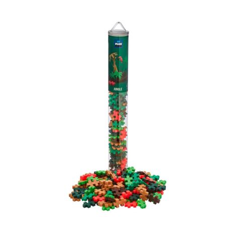 Plus Plus Mini Jungle Mix 100 Stk Køb Plus Plus Mini Brikker Her