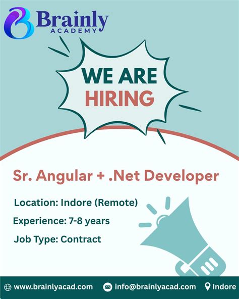 Hiring Remotejobs Indorejobs Seniordeveloper Dotnetdeveloper