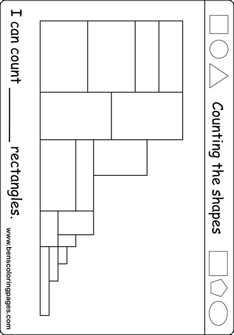 Maths Count The Rectangles Excercise