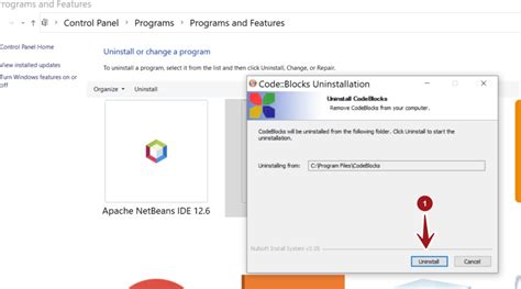 Uninstall CodeBlocks IDE On Windows TestingDocs