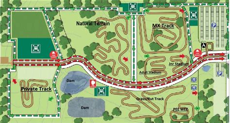 Motocross Track Layouts