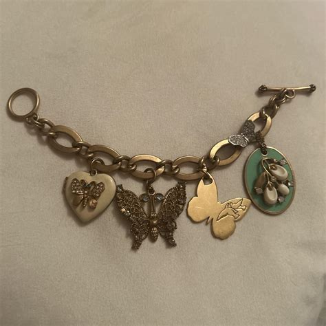 Juicy Couture Charm Bracelet With Butterfly 🦋 And Depop