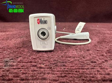 Masimo Isa Co2 Root Sensor Sidestream Gas Analyzer 800106 End Tidal