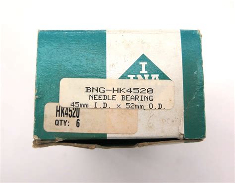 INA HK4520 Needle Bearing 45mm I.D. x 52mm O.D. BOX OF 4 – Advance ...