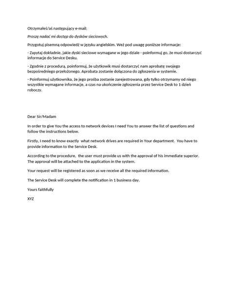 E Mail Task Pdf
