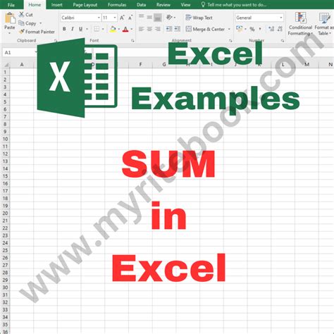 Excel Example Sum Largest Numbers In Excel Myritebook Learn Tutorials
