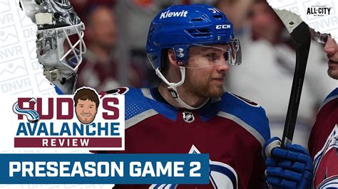 Nikolai Kovalenko Is Ready Avalanche Review Preseason Game 2 Dnvr