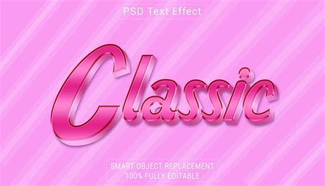 Premium Psd Psd Classic Logo Text Style Effect