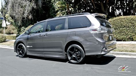 2015 Cars Cec Tuning Wheels Toyota Sienna Wallpapers Hd Desktop