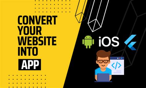 convert your website into responsive flutter app in 48 hours by