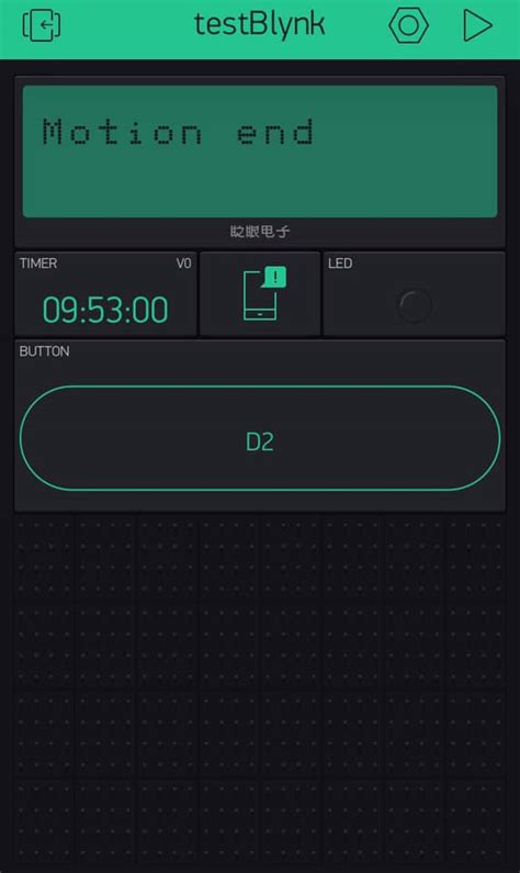 pir sensors motion with neopixels and widget timer need help with my