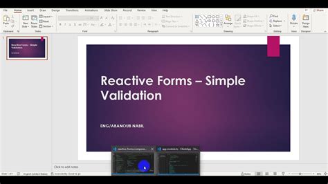 16 reactive forms simple validation youtube