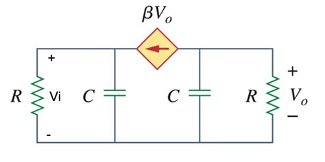 Solved Obtain The Transfer Function Of The Following Circuit Chegg