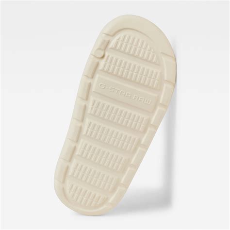 D Staq Tonal Slides Women White G Star Raw®