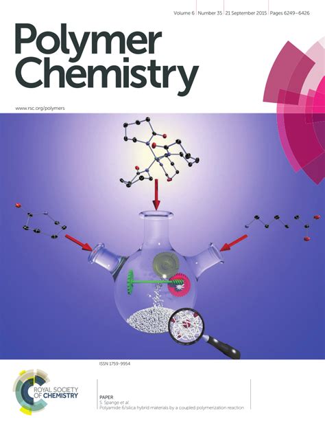 Pdf Polyamide 6silica Hybrid Materials By A Coupled Polymerization