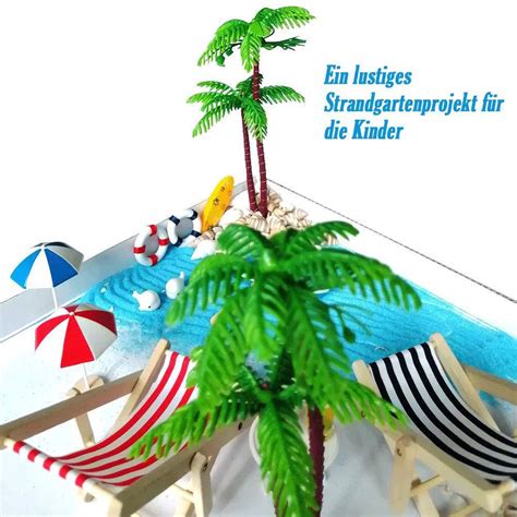 18 St Mini Beach Mikro Landskap Mini Stol Beach Se Vicedeal