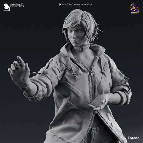 3d Printable Violet Lightning 245mm By Bulkamancer Sculpts