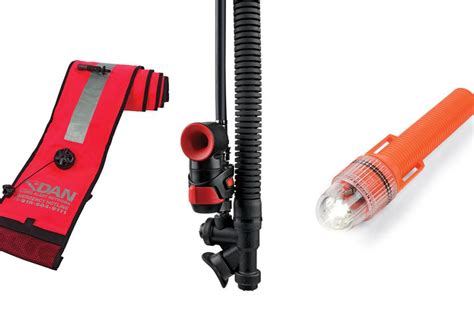 Three Surface Signaling Devices For Scuba Divers Scuba Diving
