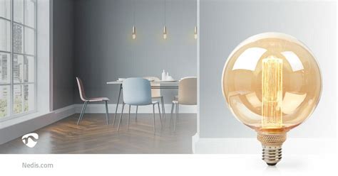 Led Filamentlamp E Watt G Dimbaar K Warm Wit