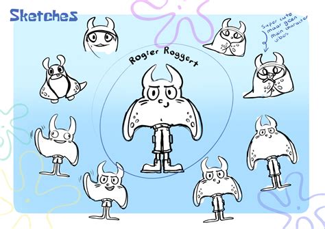 Spongebob Character Design — Nicoledoesartz