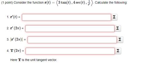 Solved Point Consider The Function Chegg Com