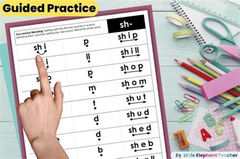 Successive Blending And Segmenting Phonemes Worksheets With Additive Blending