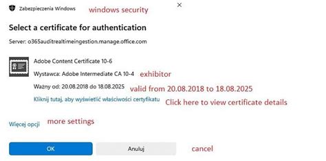 Select A Certificate For Authentication Window While Using Kaspersky Windows 10 Forums