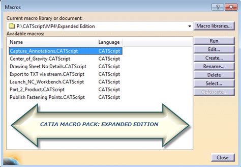 catia macro pack