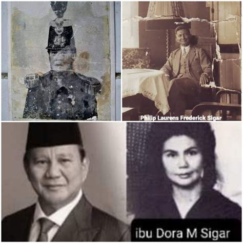 Ini Silsilah Prabowo Dari Garis Keturunan Ibundanya Dora Sigar Cahaya Manado