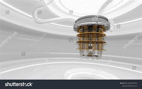 Quantum Computer White Room 3d Illustration Stock Illustration 2199337321 Shutterstock