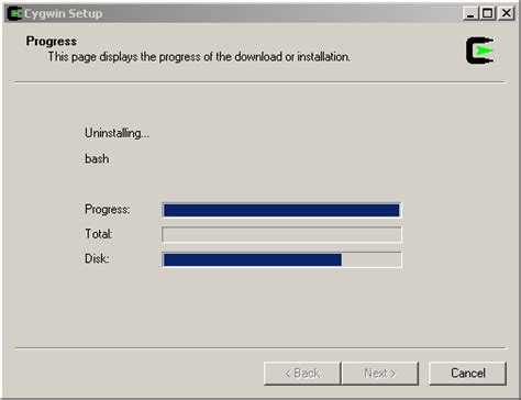 Cygwin Setupexe Crashes When Upgrading Packages