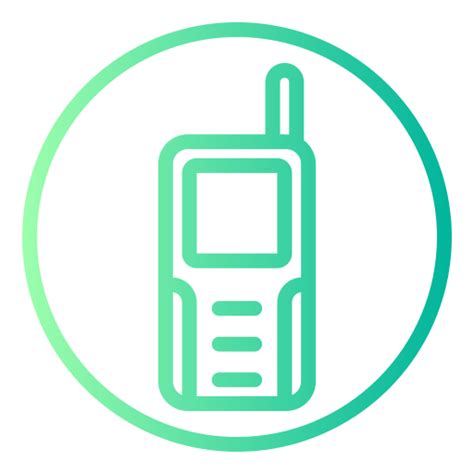 Walkie Talkie Generic Gradient Outline Icon