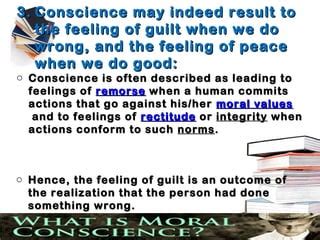 What Conscience Is Ppt