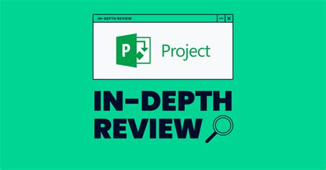 Microsoft Project Software In Depth Review 2024 The Digital Project