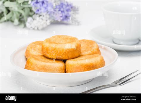 Pie With Rousong Rousong Also Called Meat Wool Meat Floss Pork Floss Flossy Pork Pork Sung