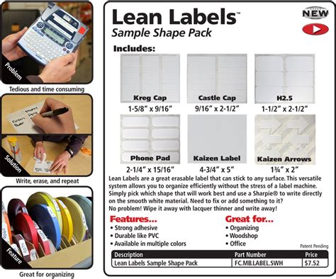 Lean Labels