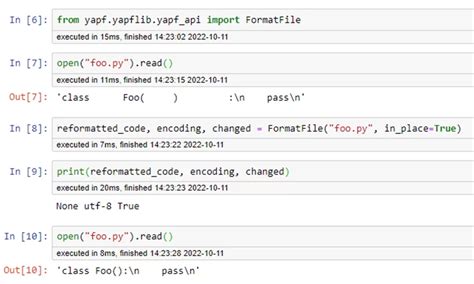 Применение YAPF для автоматического форматирования кода на Python