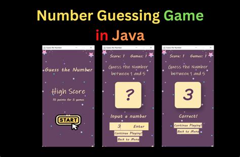 GUI Number Guessing Game in Java – CopyAssignment